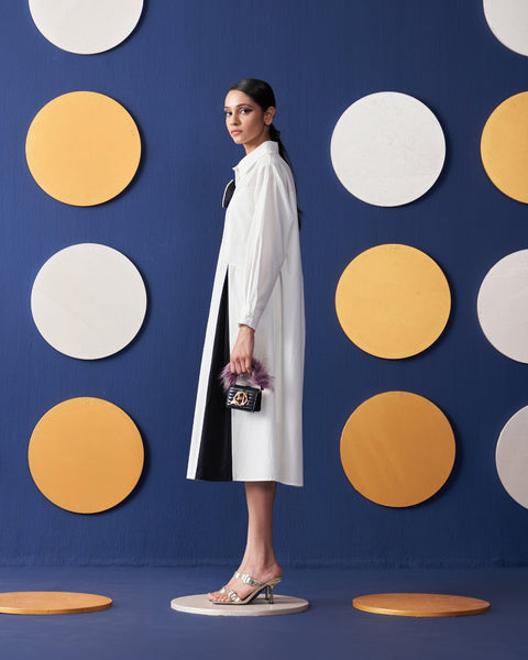 WHITE ICON DRESS – Aruni Design